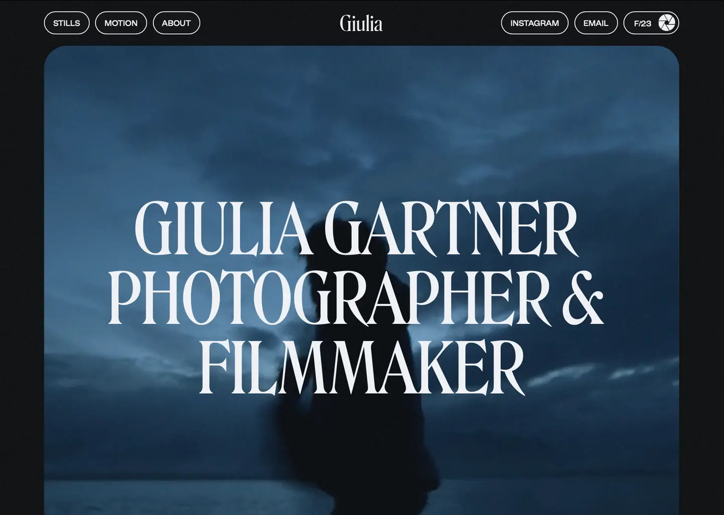 Giulia Gartner | Narrow Labs Web Design Inspiration